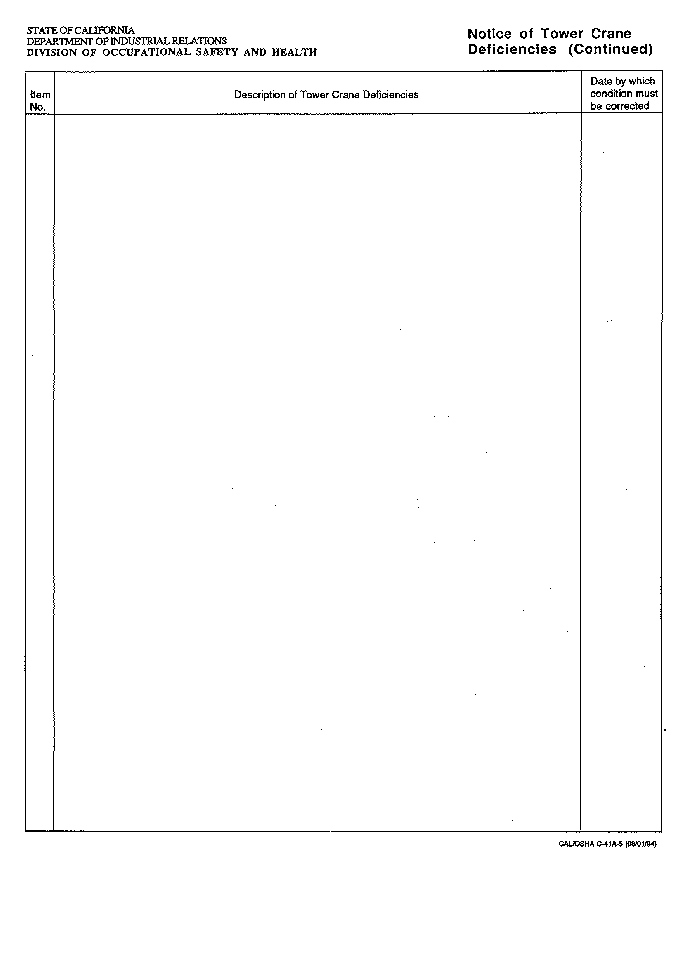 DIVISION OF OCCUPATIONAL SAFETY AND HEALTHPOLICY AND PROCEDURES MANUAL